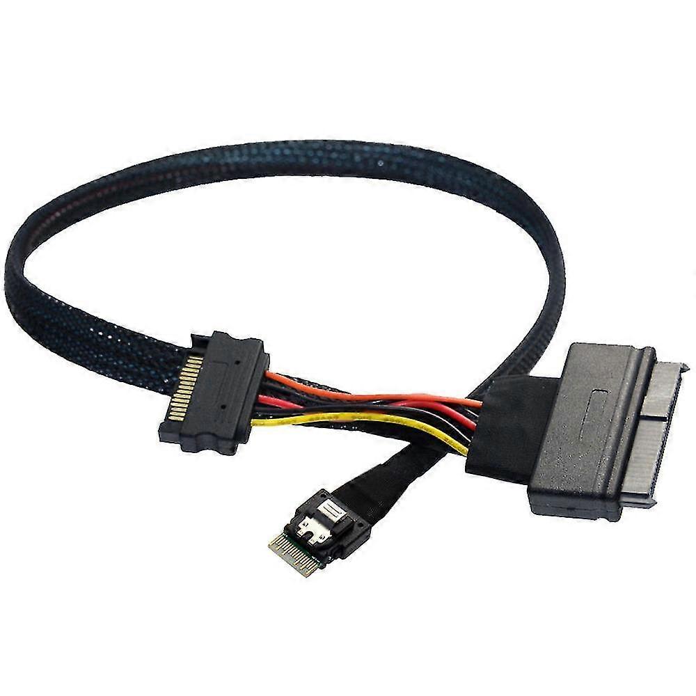 Sff-8643 To Sff 8639 Cable, 12gb/s Mini Sas Hd Cable Internal Mini Sas ...