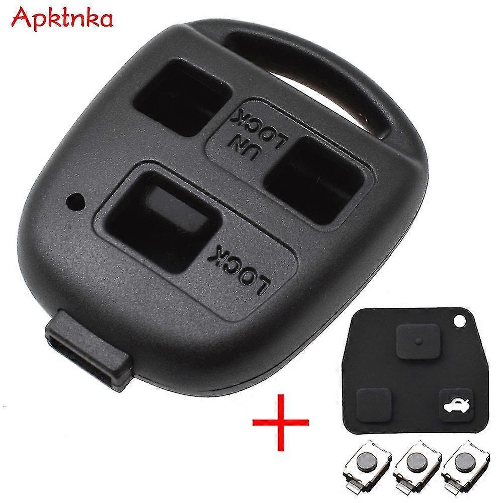 Apktnka - Rubber Buttons Repair Kit, Remote Control Key For Toyota Land ...