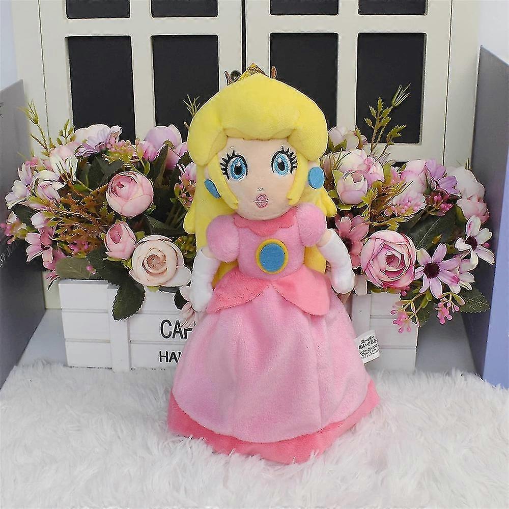 Princess Peach Plush Toy Stuffed Doll Collection Home Sofa Decoration ...
