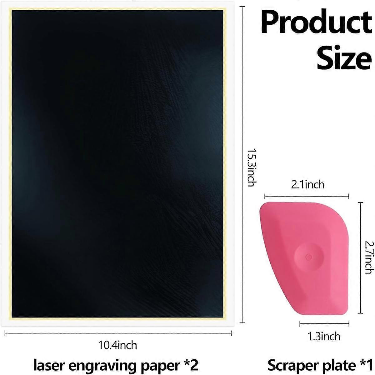 Laser Engraving Marking Color Paper, 15.3Inch X 10.4Inch Laser ...