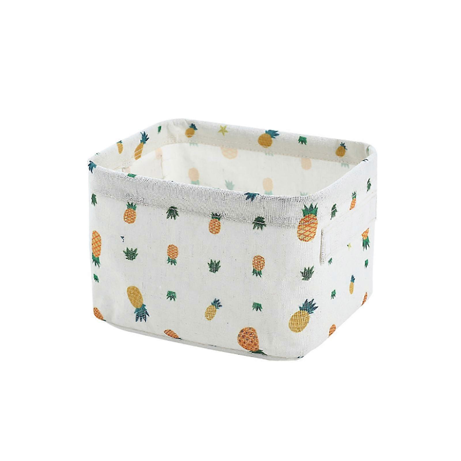 Foldable Canvas Cartoon Storage Box,fabric Storage Basket Household ...