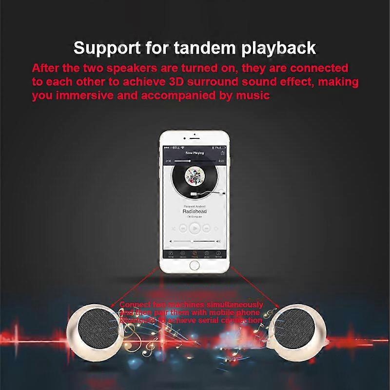 Mini Bluetooth Sound Box Bluetooth Speaker Portable TWS Wireless HiFi ...