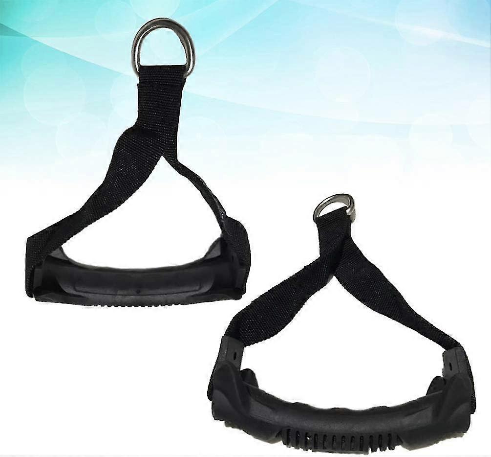 Elastic Band Handles Exercise Handles Fitness Rope Parts D Ring Rope ...