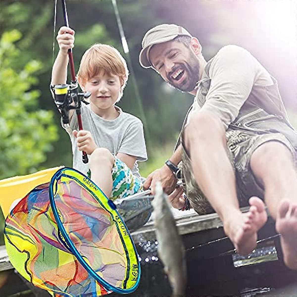 71" Fishing Net Telescopic Foldable Fishing Landing Net Extendable Long ...