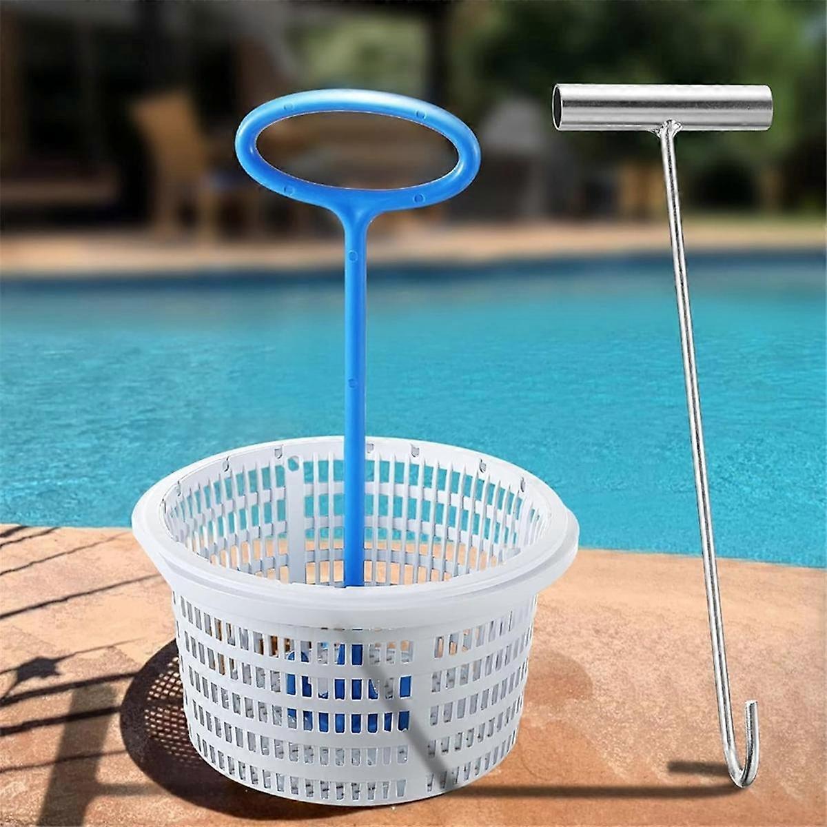 Skimmer Basket Handle,Skimmer Basket Handle Hook Universal Pool Skimmer ...