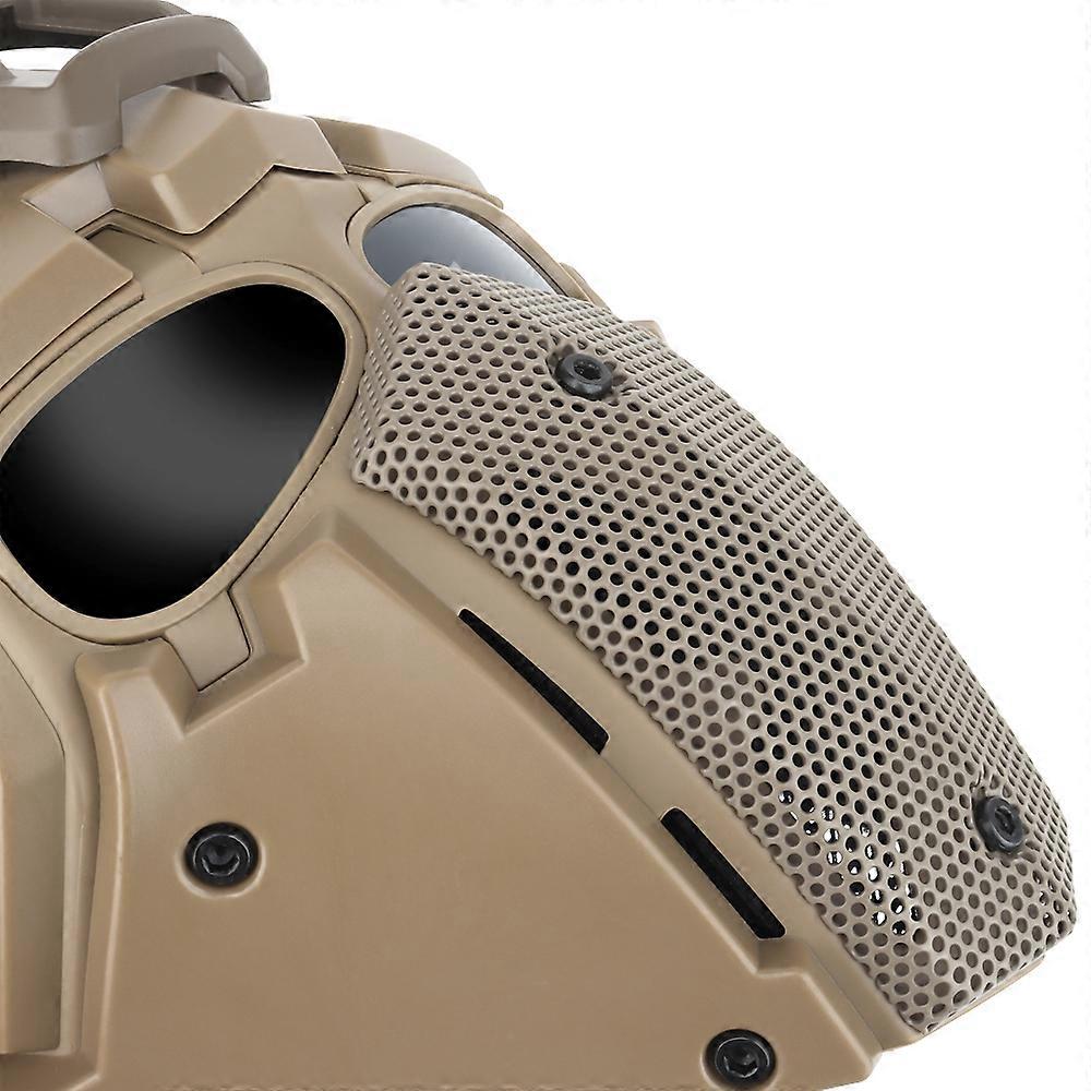 NEW Tactical Full Face Mask Shooting Hunting Airsoft Paintball Mask ...