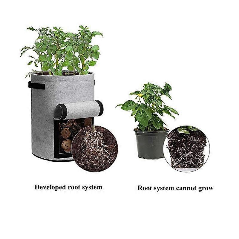 Garden Potato Plant Growing Kits Bags Greenhouse Veget Onion ...
