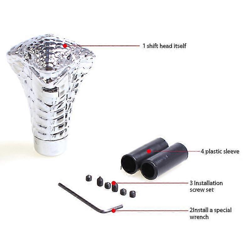 Five Modes Shift Lever Auto Car Manual Gear Shift Knob Stick Cool Led ...