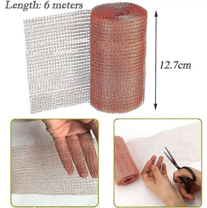 Copper mesh, copper net against slugs, snails, mice, birds and ...