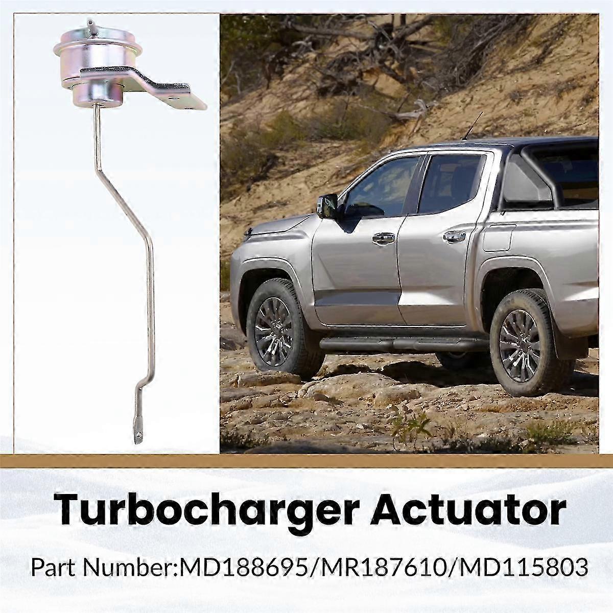 Car Turbocharger Waste Gate Actuator Valve for Mitsubishi L200 Triton ...