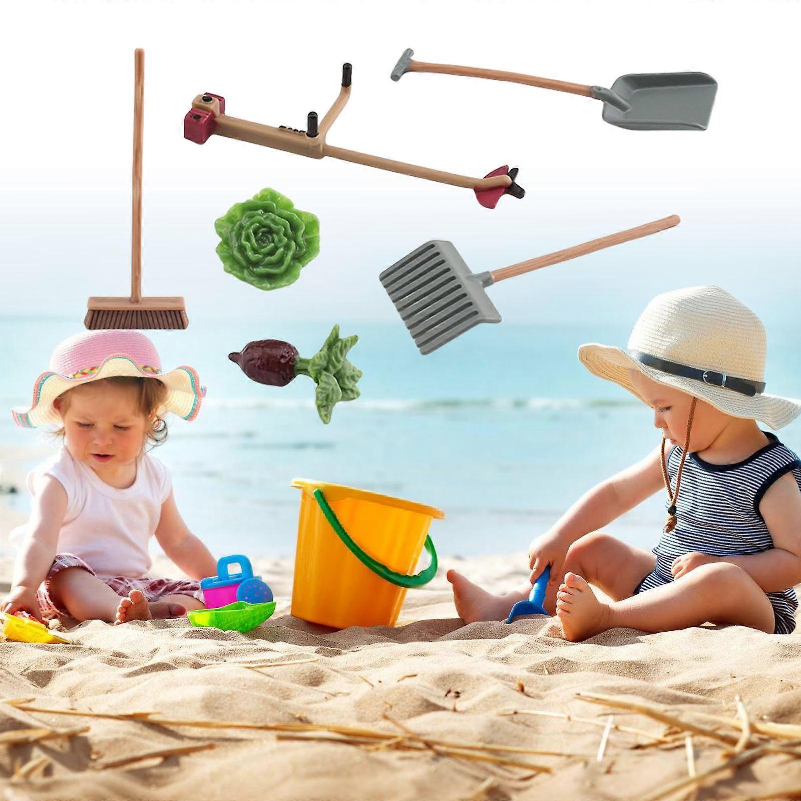 13Pcs Miniature Outdoor Scene Model Kits With Vegetables Figurines ...