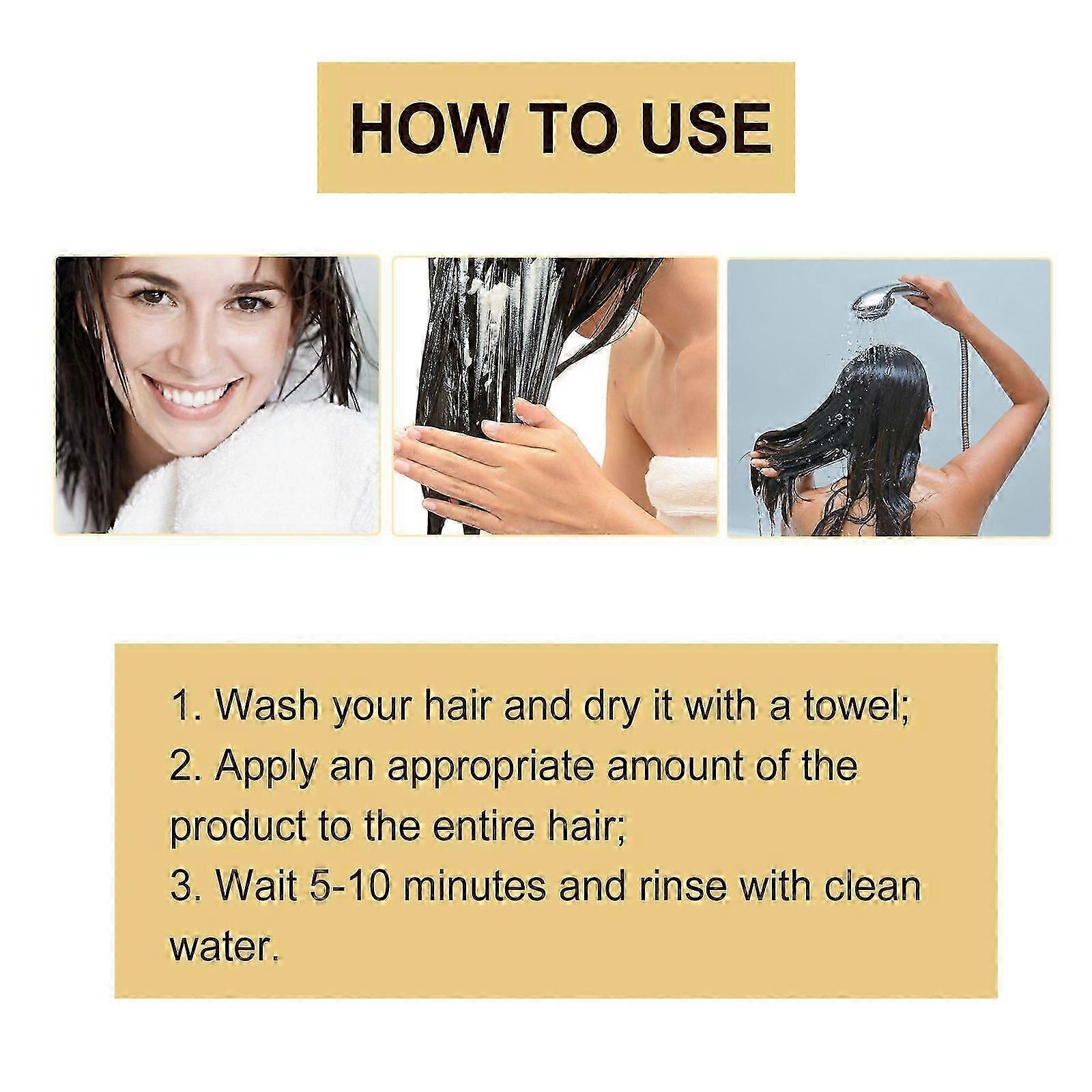 Maca Essence Collagen Hair Mask - Deep Repair & Moisturizing for ...