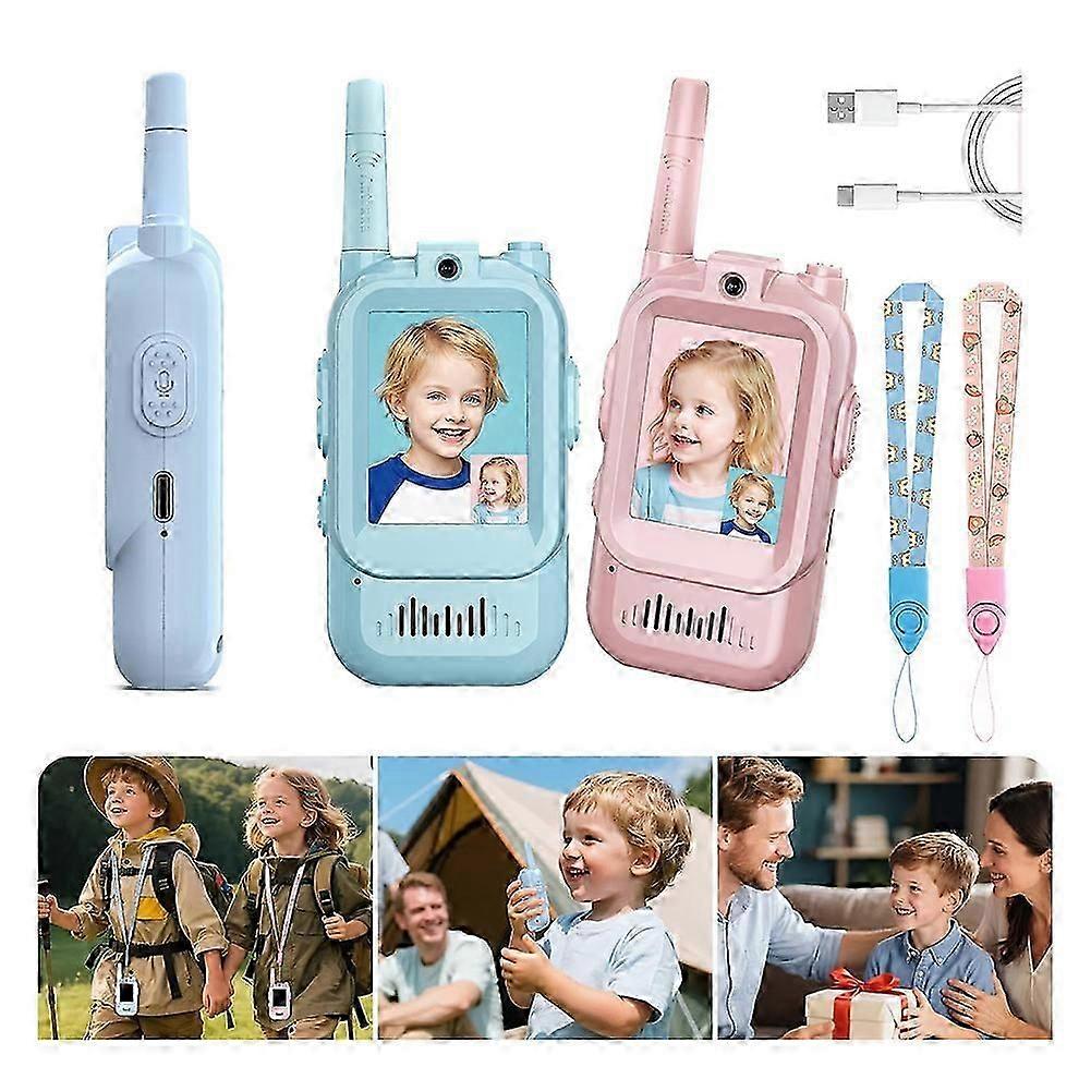Handheld Rechargeable Video Intercom Kids Walkies Talkies, Rechargeable ...
