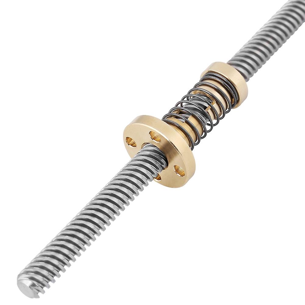 T8 Threaded Rod Lead Screw with Anti Backlash Spring Loaded Nut for 3D ...