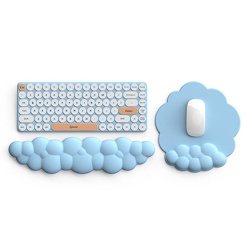 Cloud Keyboard Mouse Wrist Pad Typing Wrist Support Pad Male And Female ...