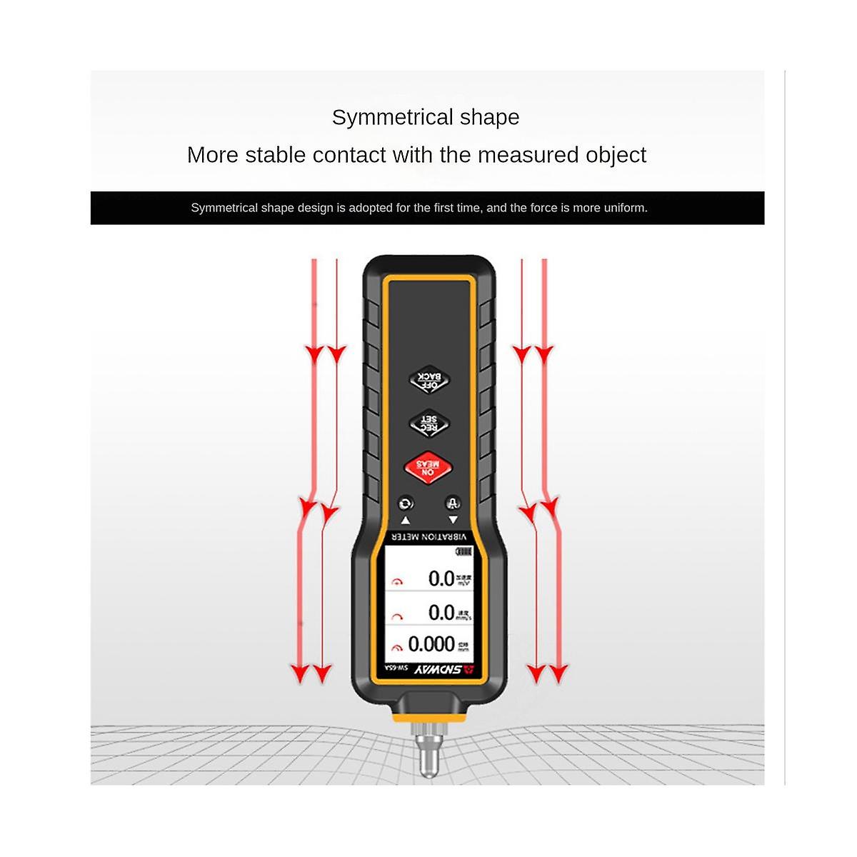 SW65A Digital Vibration Meter High Precision Vibration Detector ...