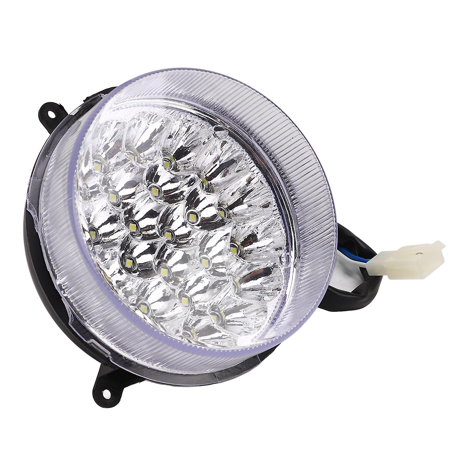 ATV Front Light,3 Wires Head Light Go Kart Head Lamp Round Front ...