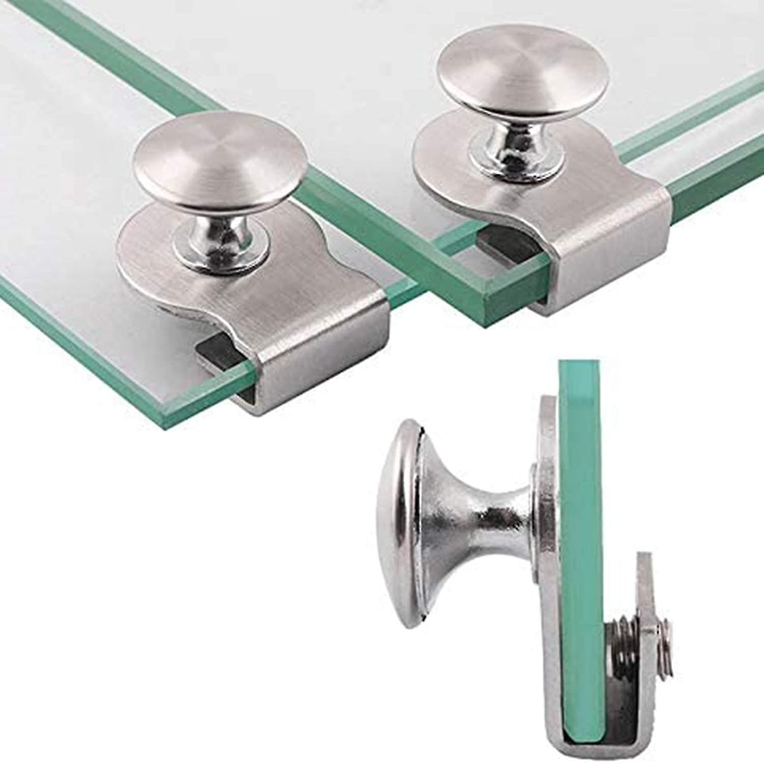 stainless steel snap-on glass door handles glass door handles 5-8mm ...