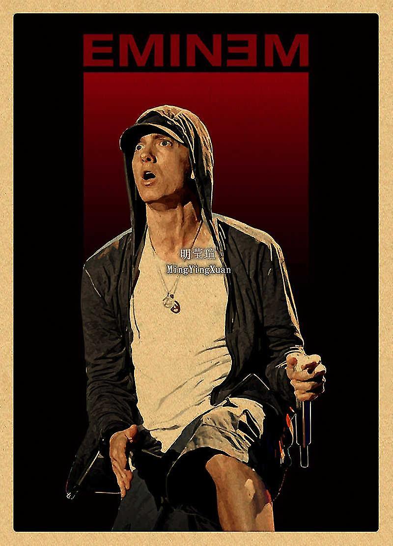 Eminem Posters,8 Mile Poster,hip Hop Rapper Singer Eminem Poster Kraft ...
