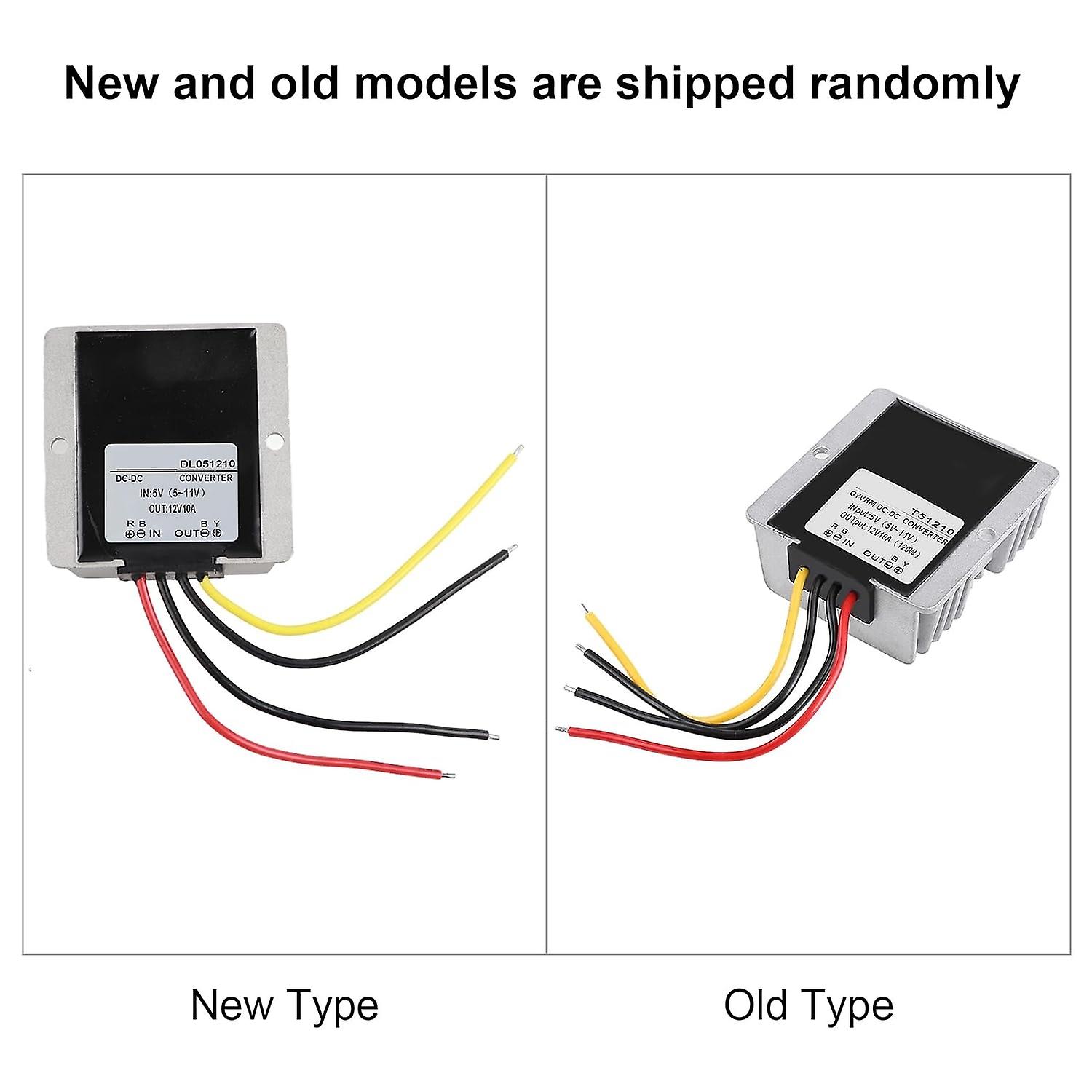 Boost Converter, Power Step up Module, DC DC Step Up Converter 5V to 12V 10A 120W Boost Power ...