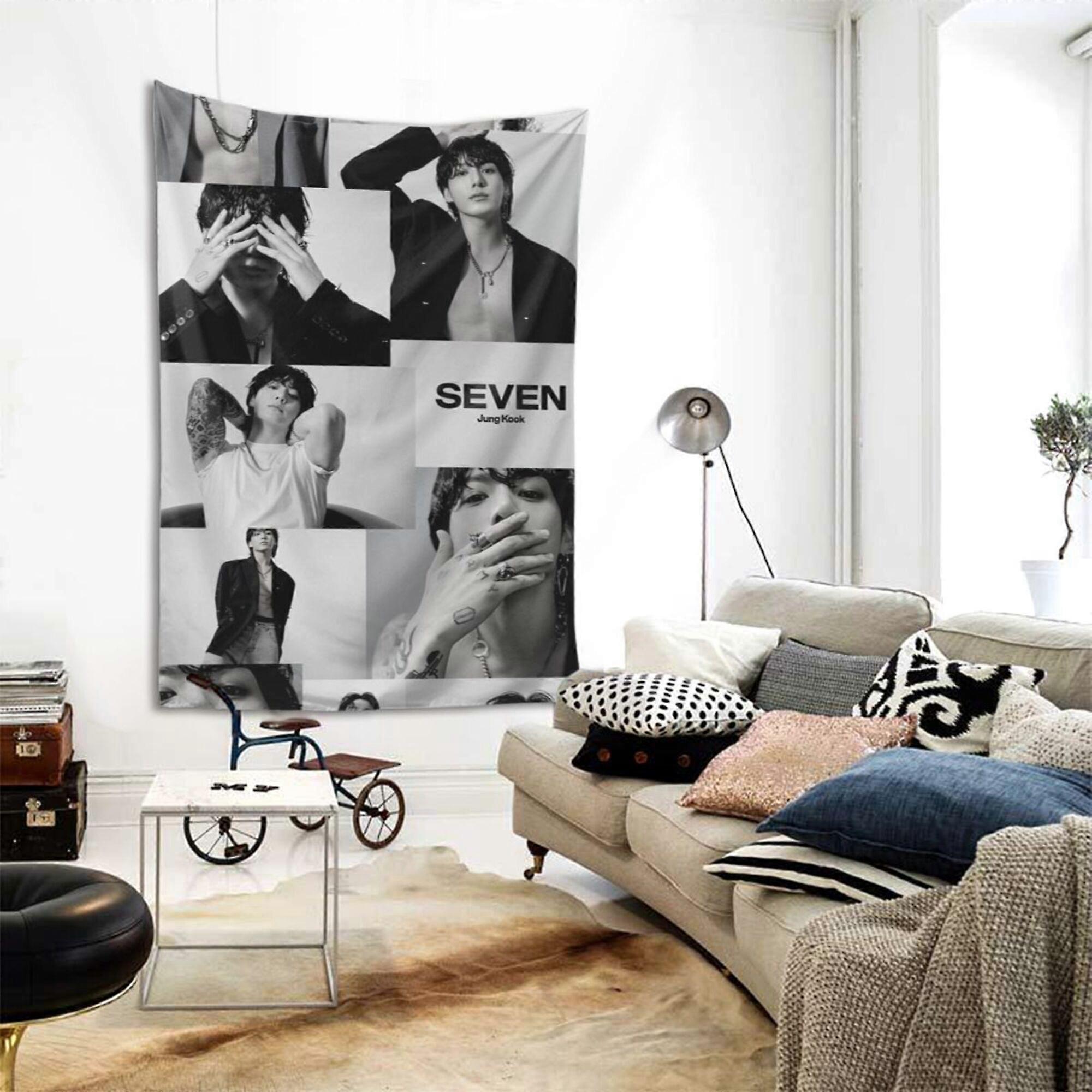 BTS Jung Kook (72) Tapestry Wall Hanging Decoration For Apartment BTS ...