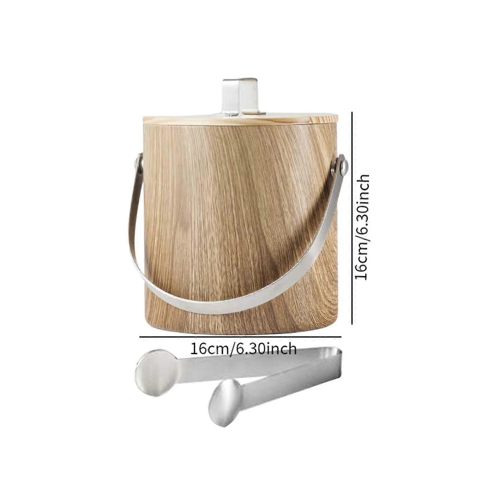 Ice Bucket with Lid and Tong Champagne Bucket for BBQ Home Family ...