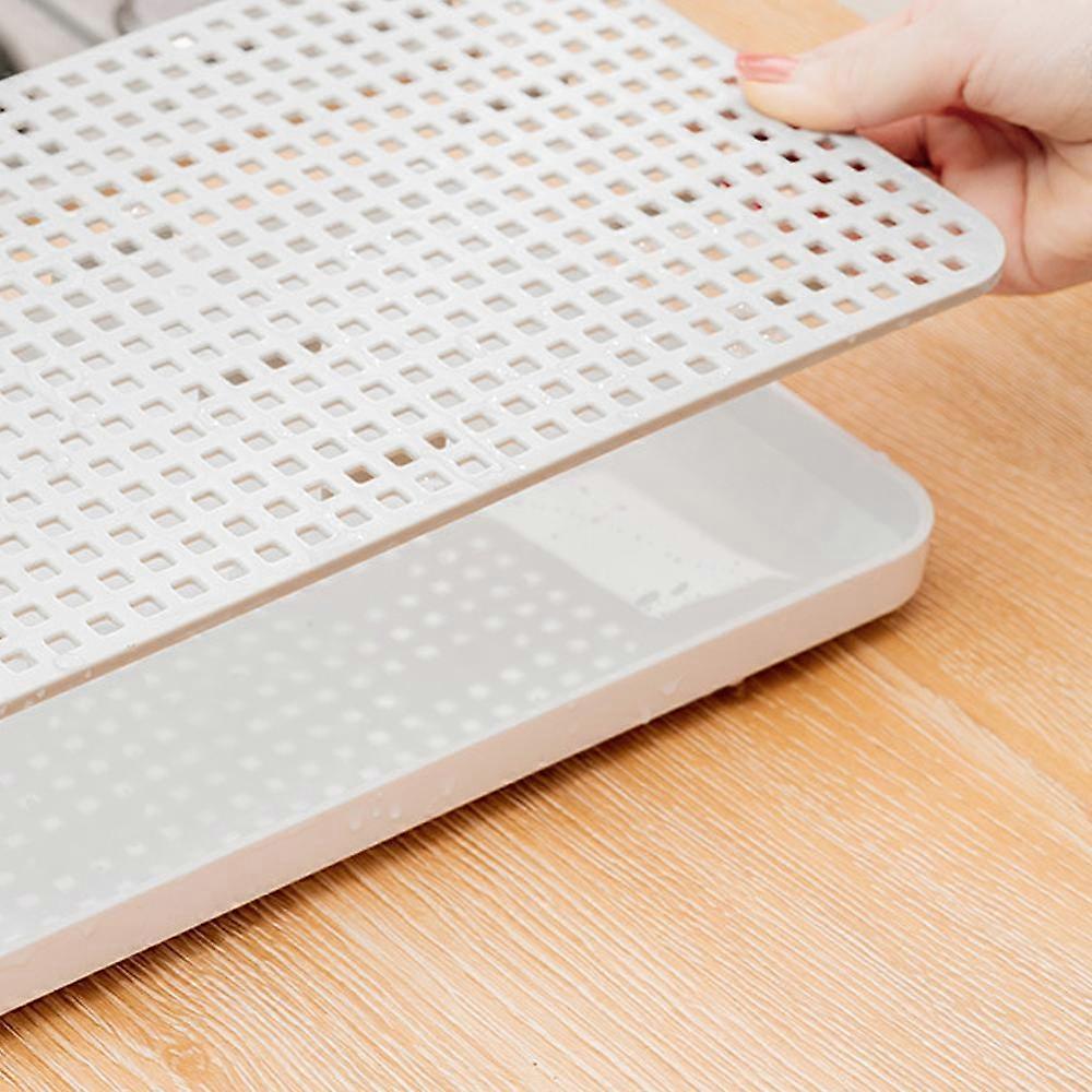 Dish Drain Tray,Large Water Storage Capacity Dish Drain Board, Dish ...