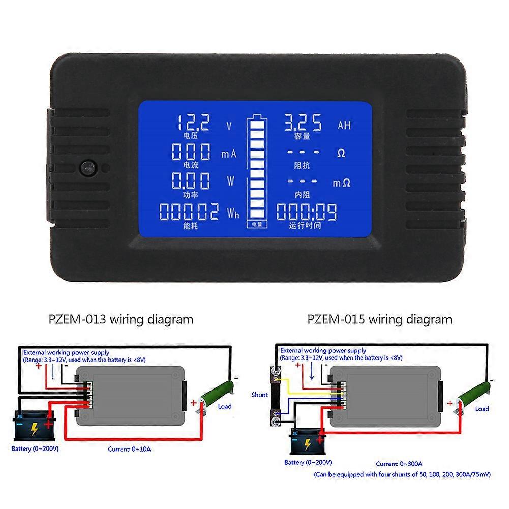 PZEM-015 Multifunctional Battery Meter Current Voltage Power Energy ...