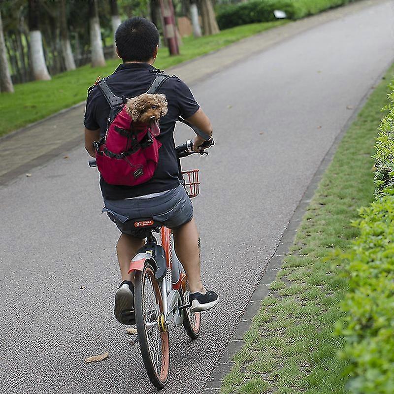 Adjustable Pet Dog Outdoor Travel Backpack For Hiking Cycling Carrier ...