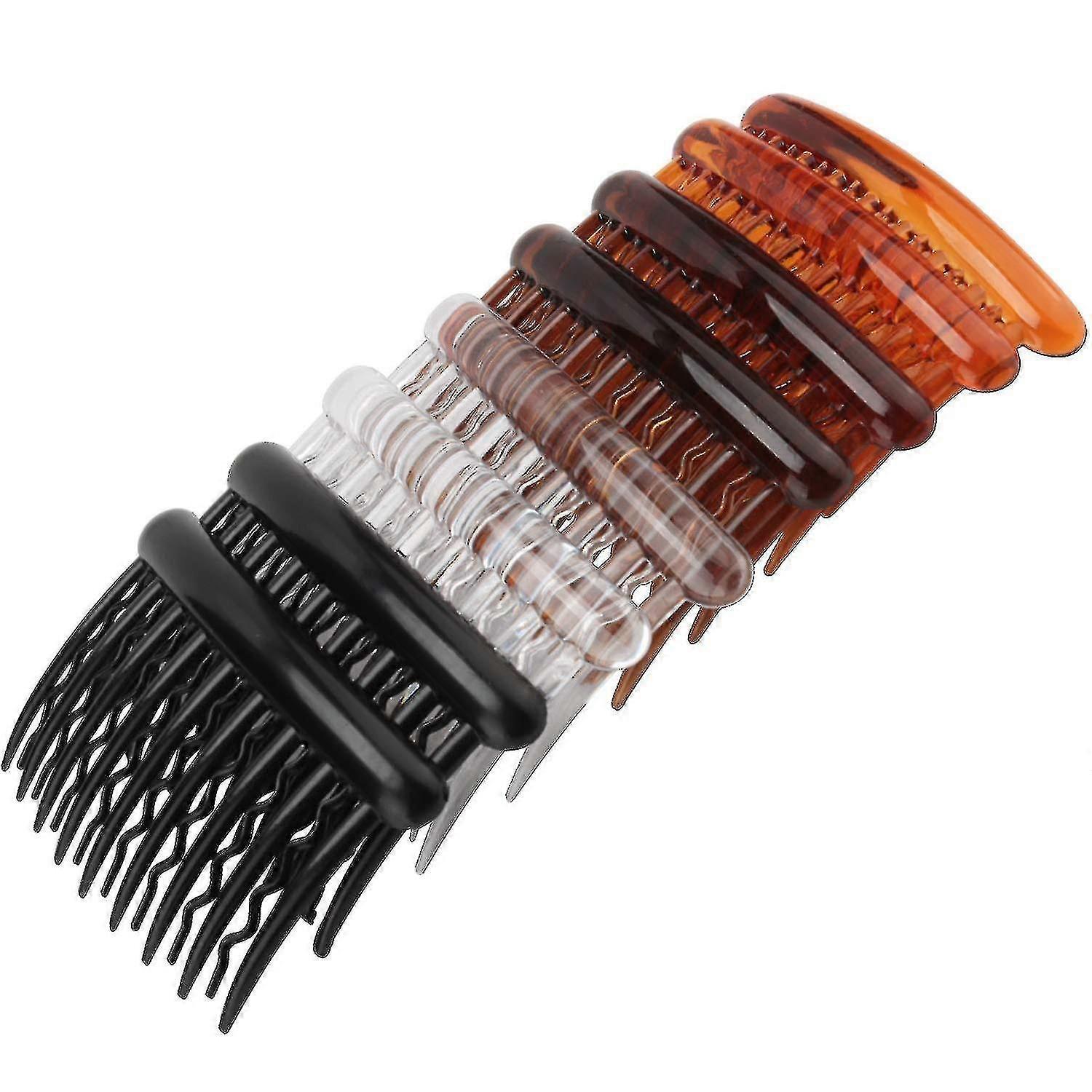 Hair Combs - Plastic Teeth Tortoise Side Comb Hair Accessorieshair ...