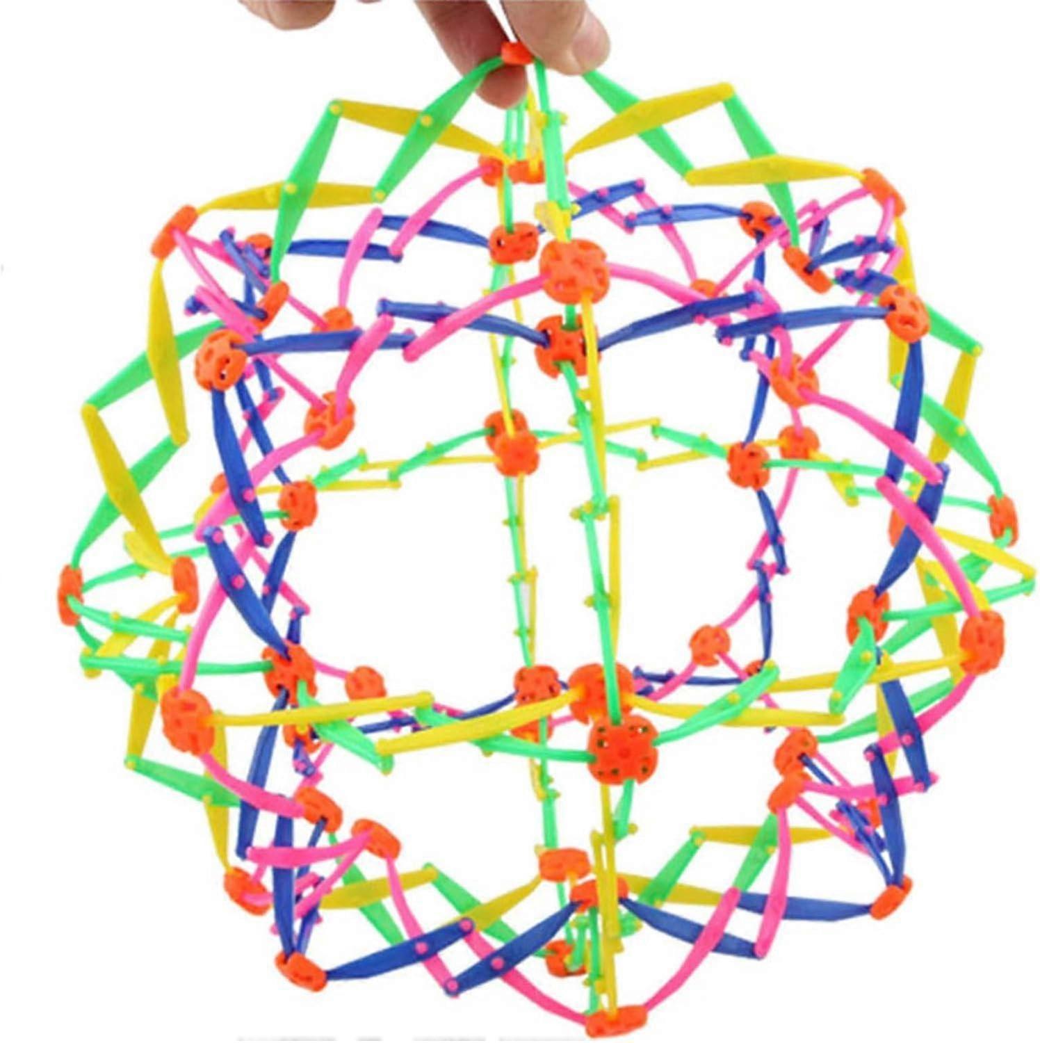 2pcs Breathing Ball Expandable Sphere Ball, Expandable Ball Toy ...