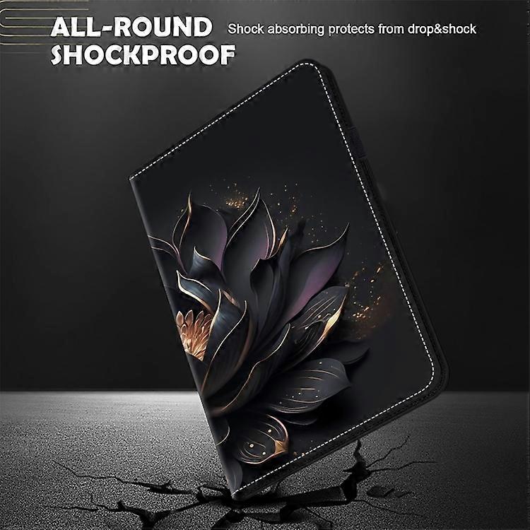 For Samsung Galaxy Tab S7 FE 12.4 Crystal Texture Painted Leather ...