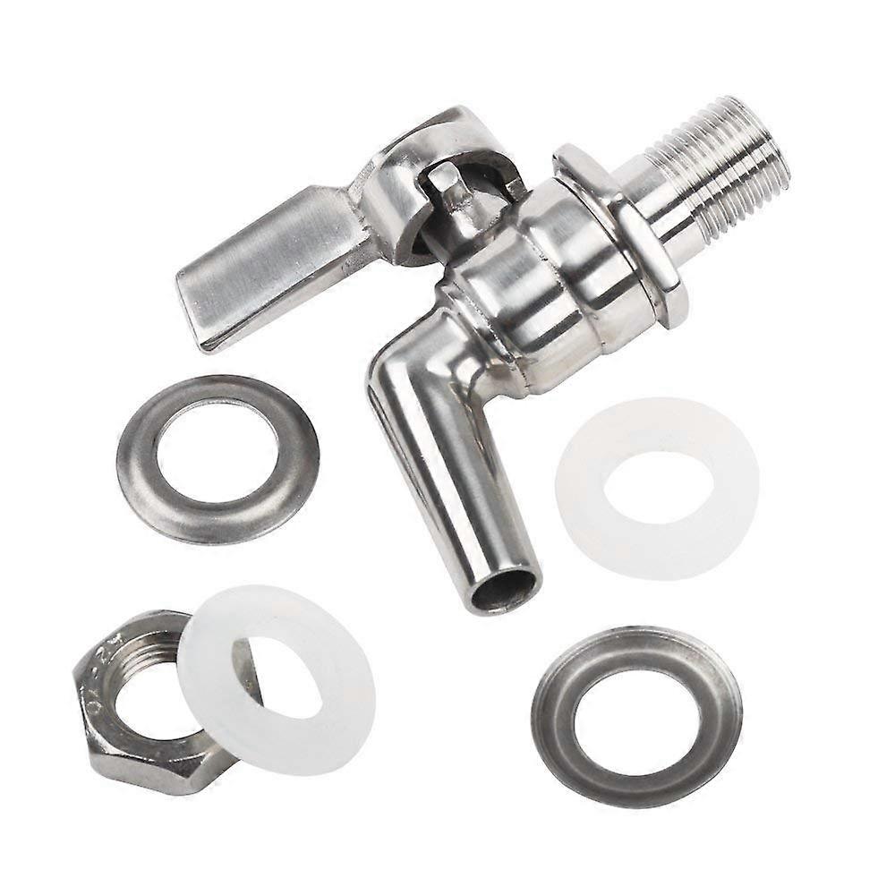3/8" Beer Wine Beverage Faucet Beer Keg Tap Homebrew Drain Valve ...