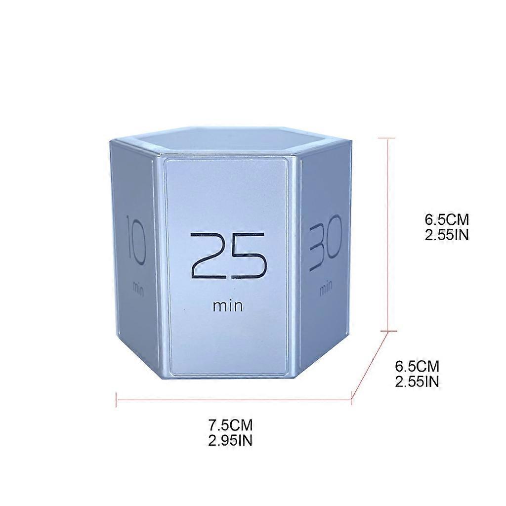 Hexagon Visual Magnetic Flip Timer Desk Cubes Timer Home Digital Clock Timer | Fruugo UK