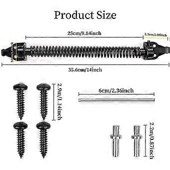 Self Closing Gate Spring Hardware Adjustable Metal Spring Closure For ...