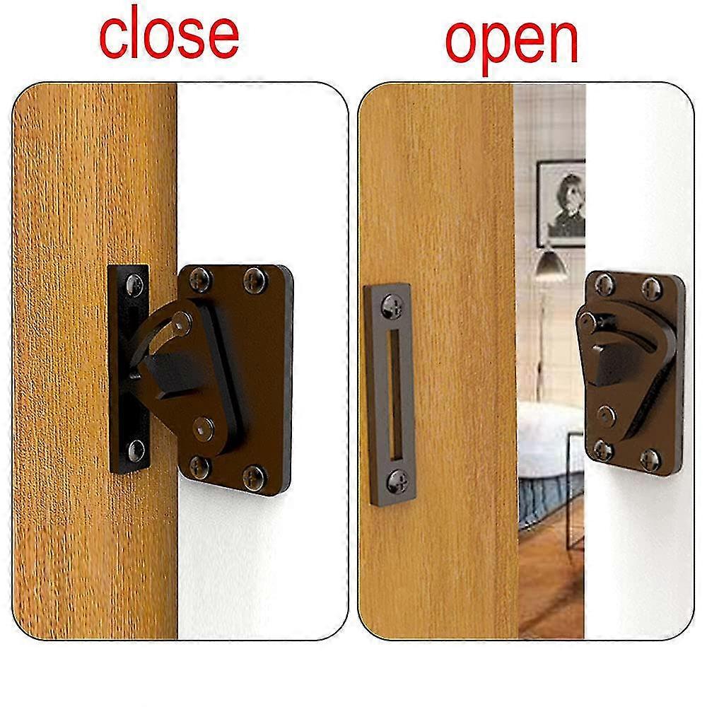 Stainless Steel Locks Black For Doors And Latches For Sliding Barn Door ...
