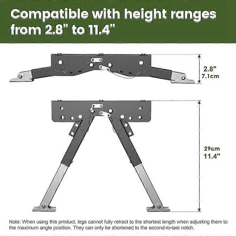 Heavy Duty RV Entry Step Stabilizer Foldable Ground Support Jacks Easy ...