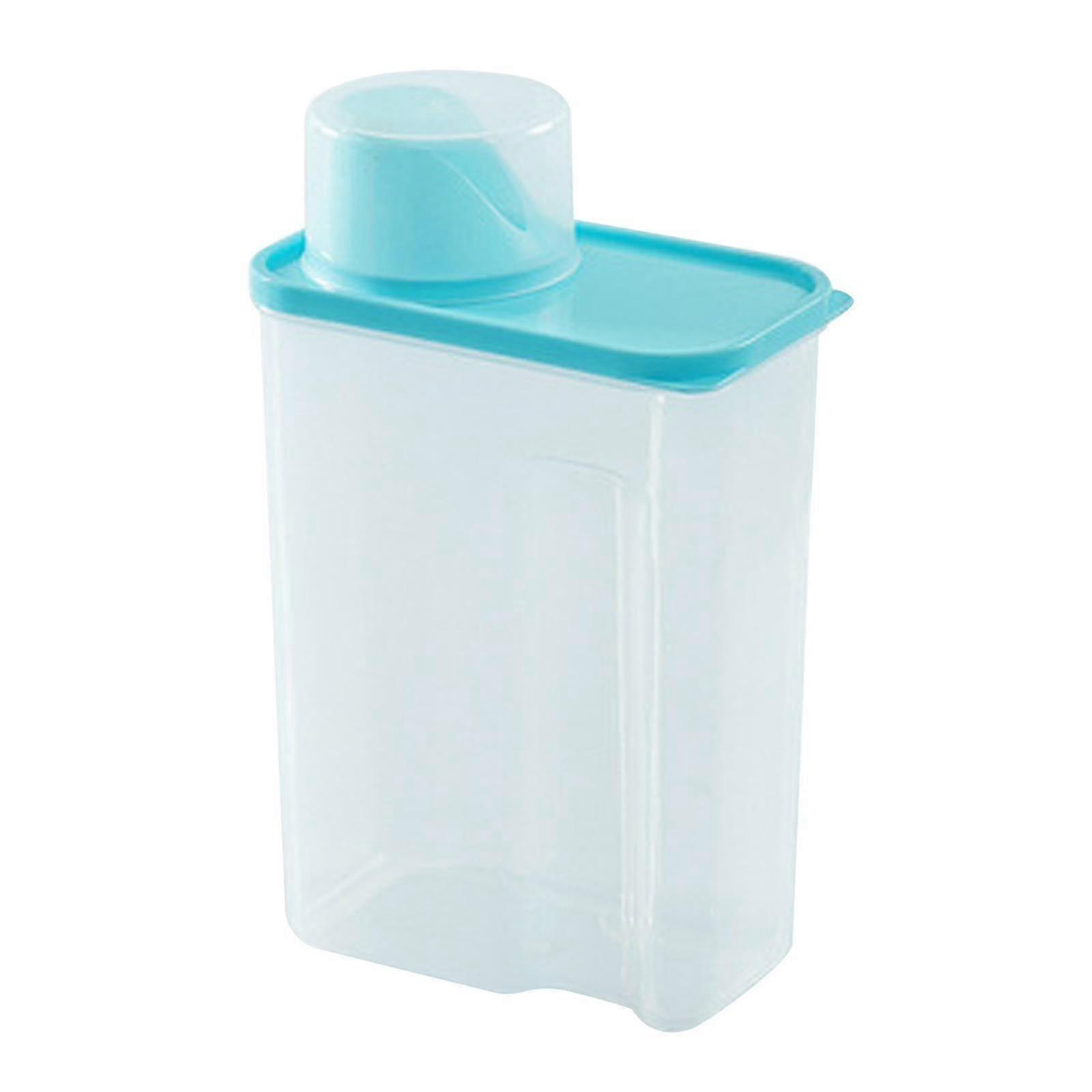 Washing Powder Containers Clear Laundry Powder Storage Box For Closet ...