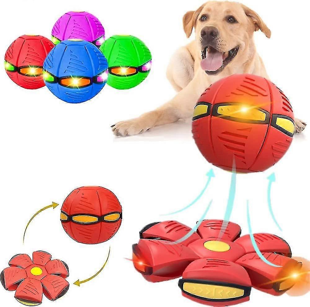 Magic Flying Saucer Ball Dog Toy - Pet Toy for Fun Play | Fruugo UK