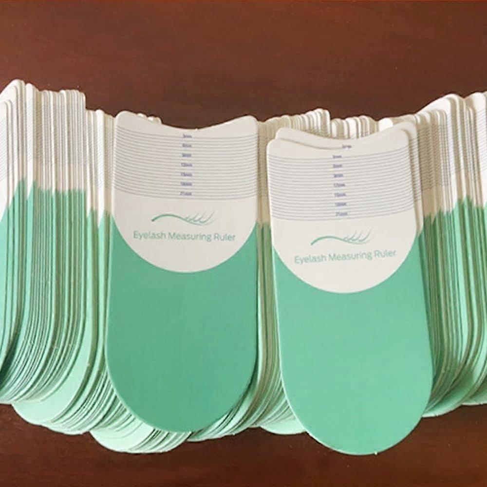 30pcs Eyelash Ruler Eyelash Stencils Ruler for Measure Eyelashes Length ...