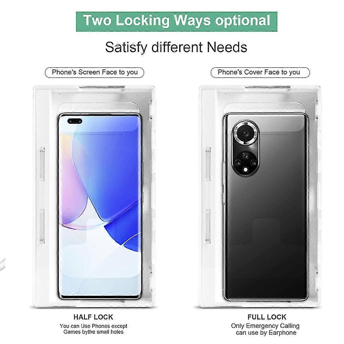 Universal Phone Safe Lock Box for All Phones Mobile Phone Lock Box Safe ...