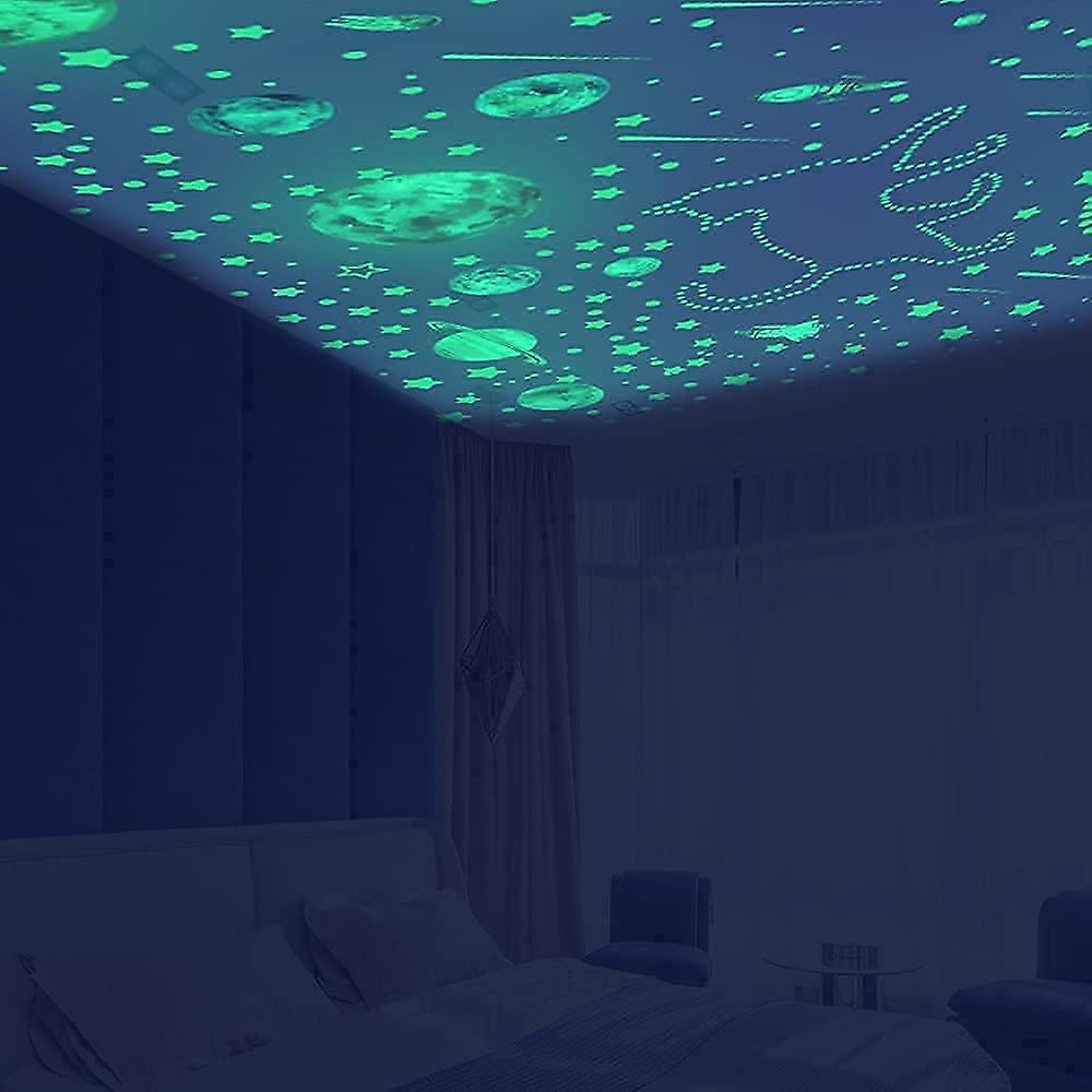 Glow In The Dark Stars And Planets Ceiling Stickers | Shelly Lighting