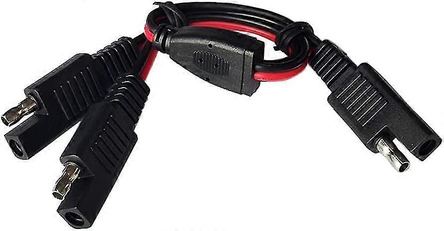 Sae Y Sae 1 To 2 Splitter Extension Cable, 14awg Power Extension Cable ...