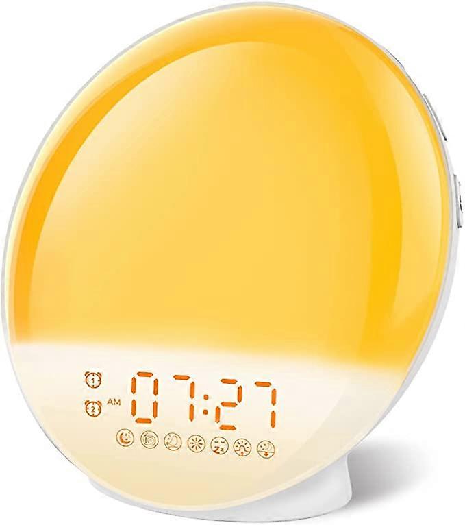 Sunrise Alarm Clock, Wake Up Light with Sunrise/Sunset Simulation ...