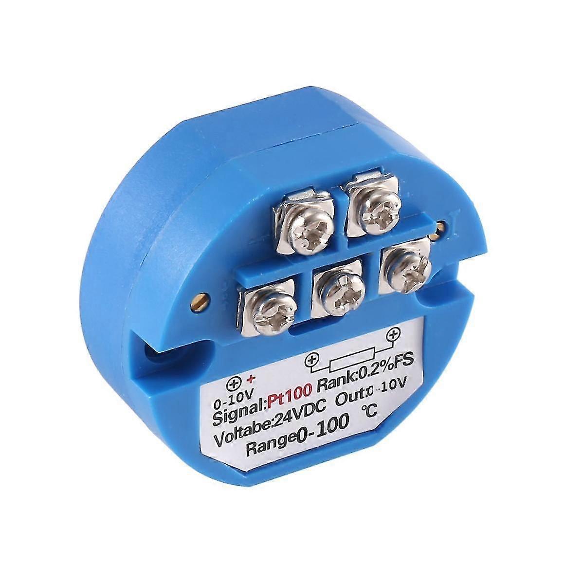 PT100 Type to 0-10V 0-100 Degree RTD Input 0-10 a Output DC24V Thermal ...