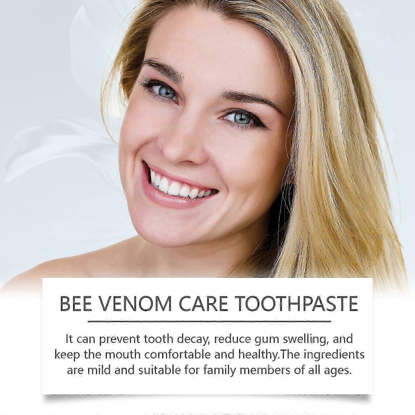 Bee Venom Stain removal toothpaste, Fresh breath toothpaste, Whitening ...