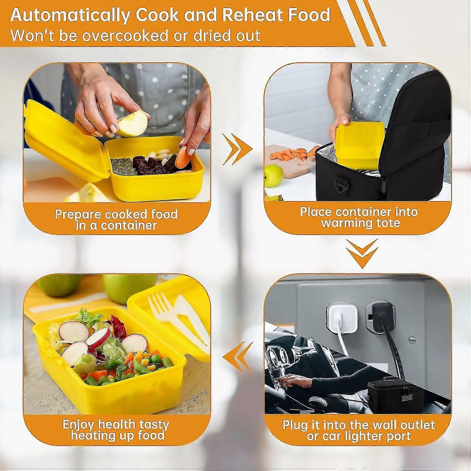 Portable Oven | 12v, 24v, 110v Car Food Warmer | Portable Mini Oven ...