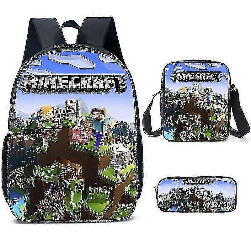 Minecraft İlkokul ve Ortaokul Okul Çantaları Minecraft Oyunu Periferik ...