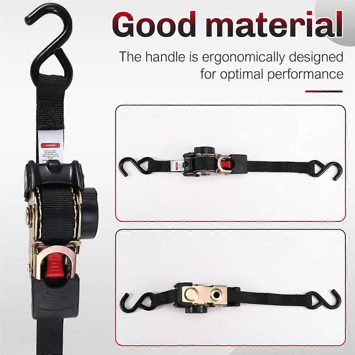 Ratchet Straps,Luggage Securing Tensioner Tension Rope Tie Down Strap ...