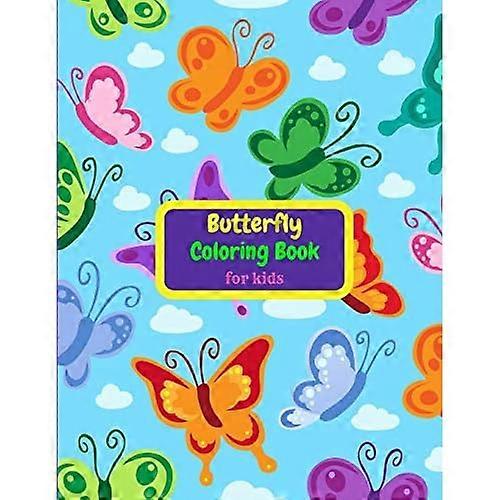 Butterfly Coloring Book for Kids | Fruugo UK